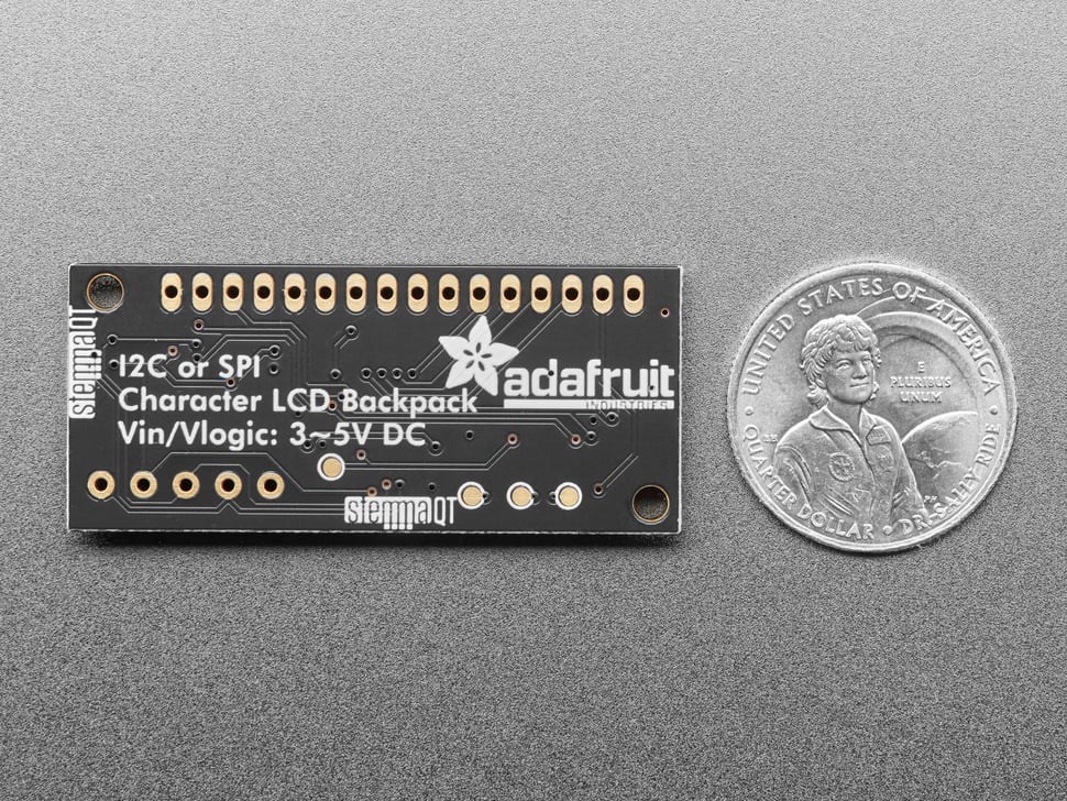 Adafruit I2c Spi Character Lcd Backpack Stemma Qt Qwiic