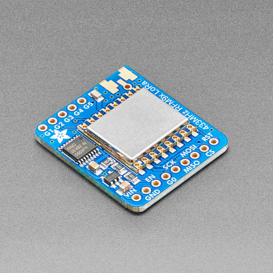 Adafruit RFM69HCW Transceiver Radio Breakout, 433 MHz, RadioFruit, 307 ...