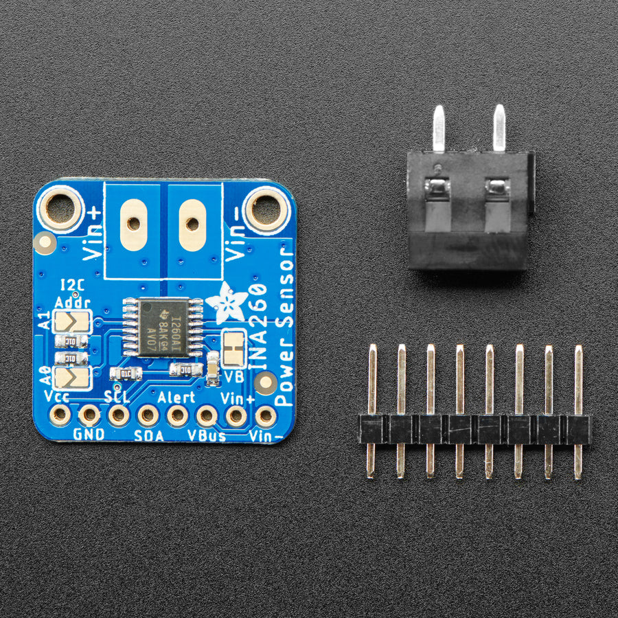 Adafruit INA260 High/Low Voltage, Current, Power Sensor ...