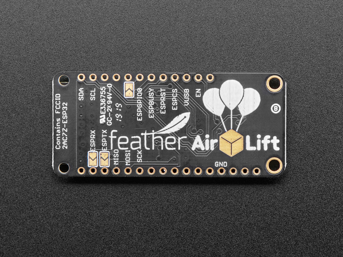 Adafruit Airlift Featherwing Esp32 Wifi Co Processor