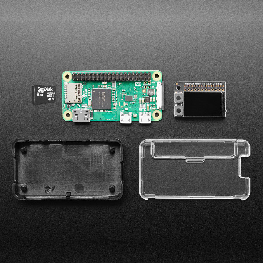 Adafruit Mini Color Pitft Ad Blocking Pi Hole Kit