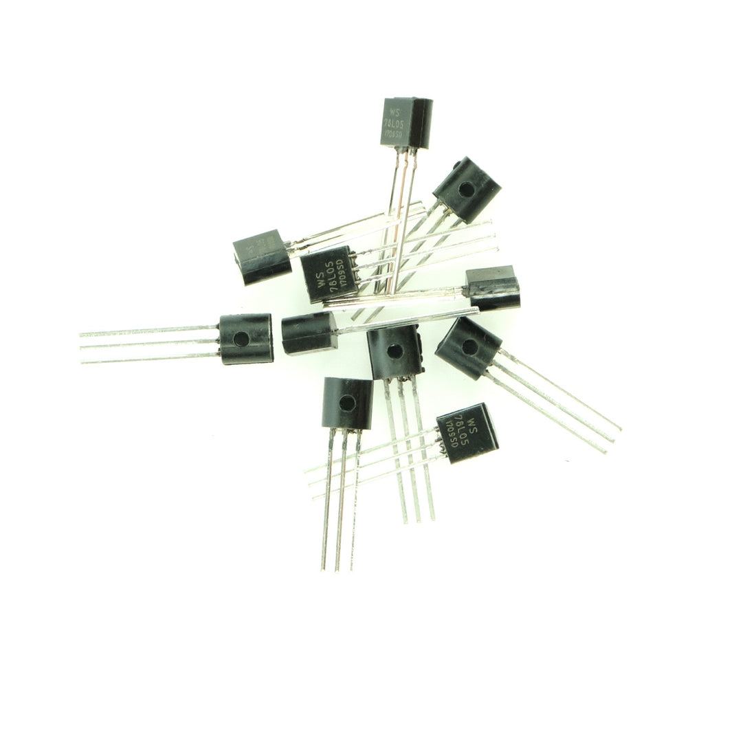 Voltage Regulator, 5V, 100mA, TO-92, WS78L05, 10 Pack | Paradisetronic.com