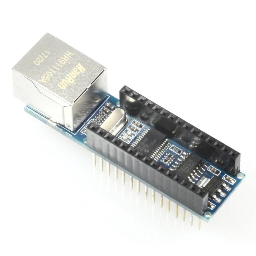 Ethernet Shield for Arduino Nano with ENC28J60, RJ45 | Paradisetronic.com