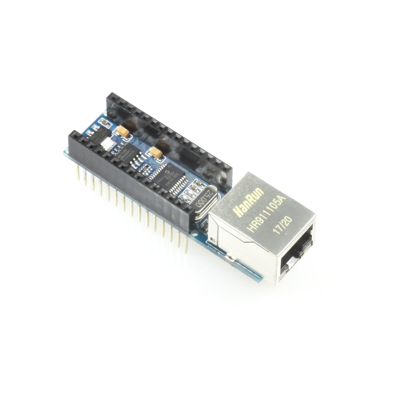 Ethernet Shield for Arduino Nano with ENC28J60, RJ45 | Paradisetronic.com