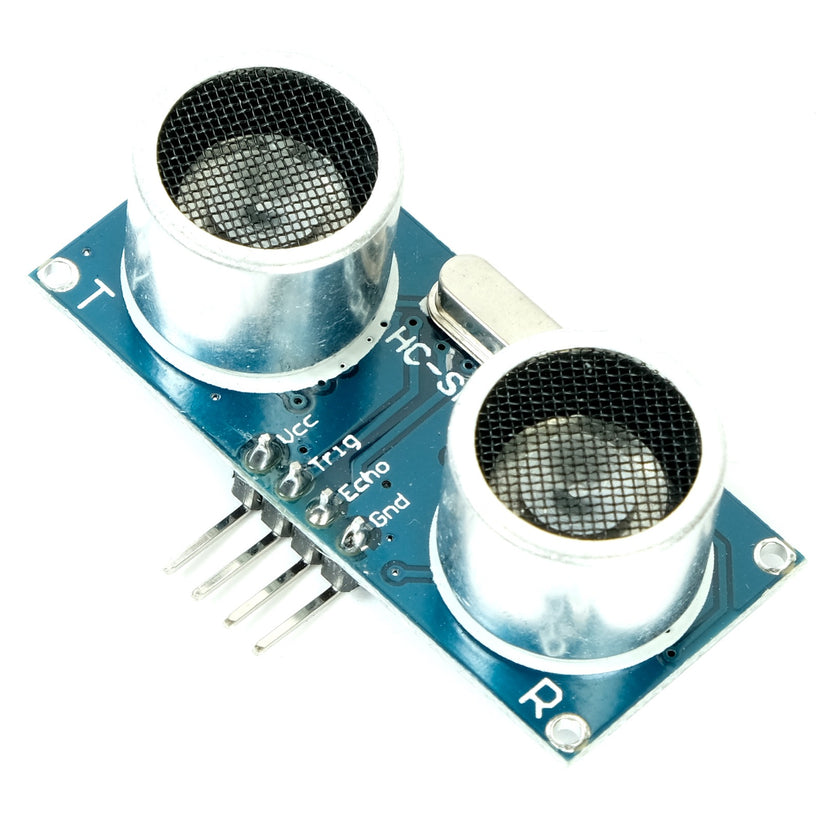 Ultrasonic Sensor HC-SR04 with Holder, blue | Paradisetronic.com