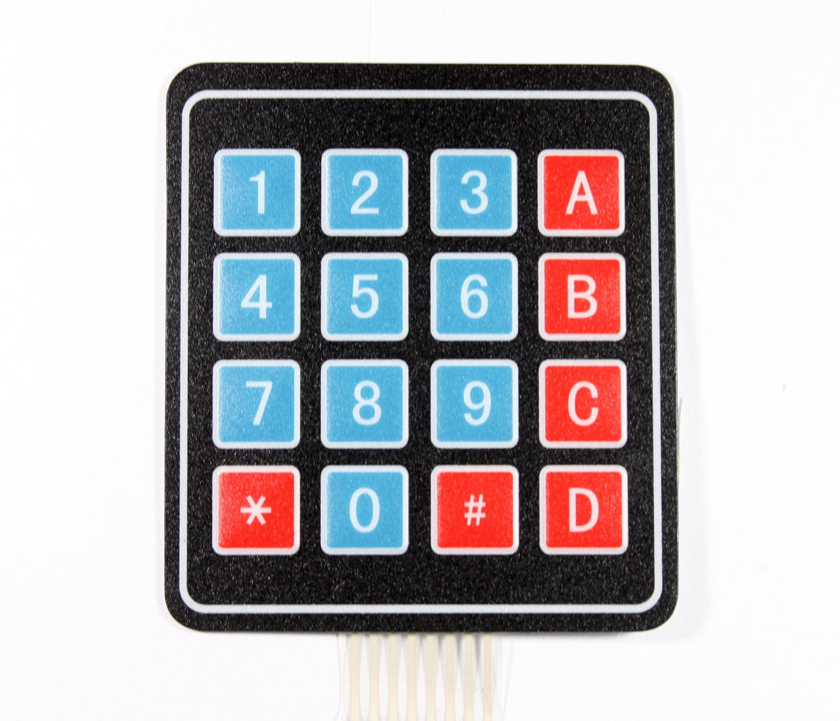 Membrane Keyboard, 4x4 Matrix, 16 Switches | Paradisetronic.com